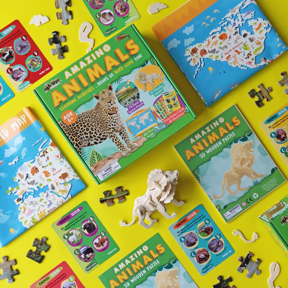 Amazing Activity Set - Animals – Possum & Friends Boutique