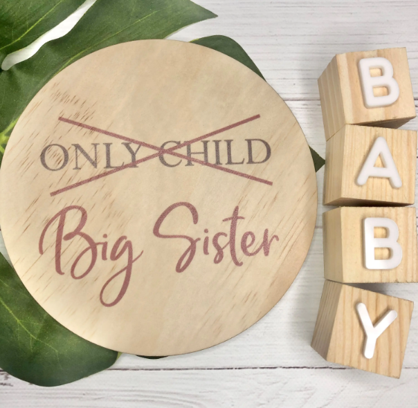 Only Child To Big Sister Disc – Possum & Friends Boutique